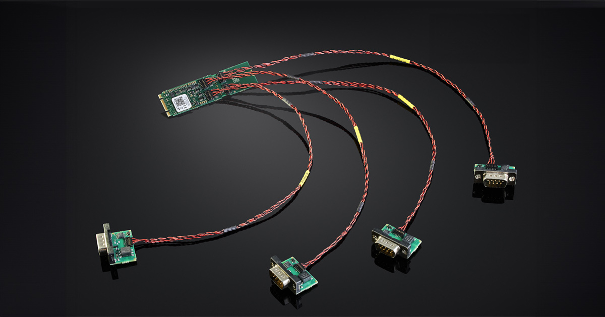 TKE Sweden AB - Kvaser M.2 PCIe 4xCAN