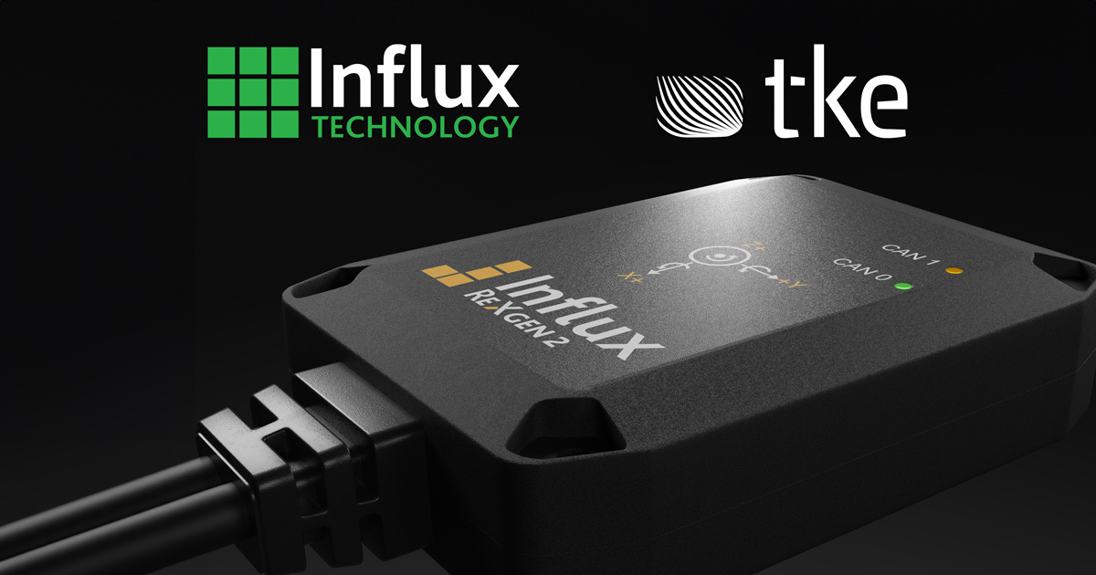 New Partnership with Influx Technology Ltd - TKE Sweden AB
